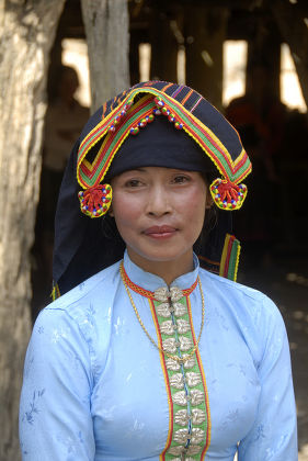 Portrait Woman Tai Dam Ethnicity Dress Editorial Stock Photo - Stock ...