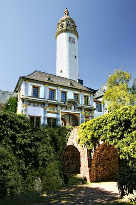 Hoechster Schloss Renaissance Castle Archbishops Mainz Editorial Stock ...