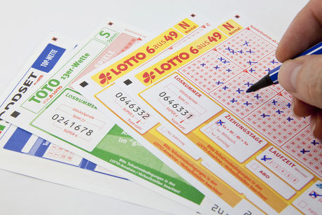 Model Released Filled Out Lottery Tickets Editorial Stock Photo - Stock ...