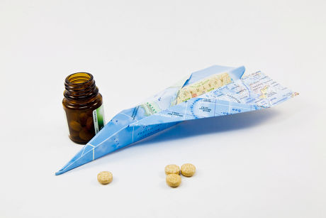Medication Against Fear Flying Nausea When Editorial Stock Photo ...