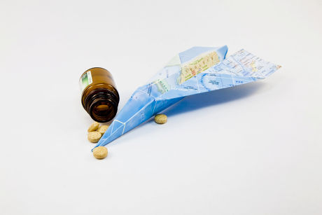 Medication Against Fear Flying Nausea When Editorial Stock Photo ...