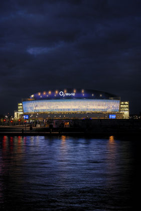 O2 World Stadium Spree River East Editorial Stock Photo - Stock Image ...