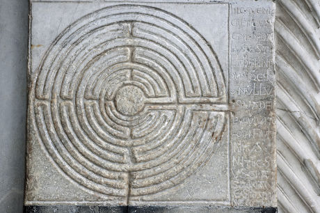 One Oldest Labyrinths Cathedral San Martino Editorial Stock Photo ...