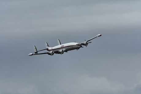 Classic Aircraft Lockheed Super Constellation C121c Editorial Stock ...