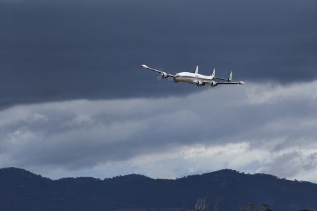 Classic Aircraft Lockheed Super Constellation C121c Editorial Stock ...
