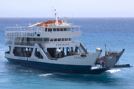 Ferry Paleochora Agia Roumeli Loutro Samaria Editorial Stock Photo ...