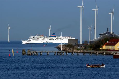 Pomerania Polish Ferry Boat Arriving Copenhagen Editorial Stock Photo ...