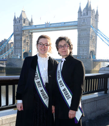 Laura Pankhurst Helen Pankhurst Editorial Stock Photo - Stock Image ...