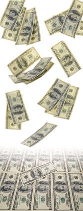 Bills Dollar Symbolic Image Windfall Gain Editorial Stock Photo - Stock ...