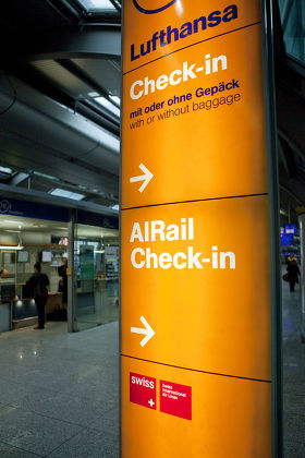 Airail Terminal Frankfurt Airport Frankfurt Hesse Editorial Stock Photo ...