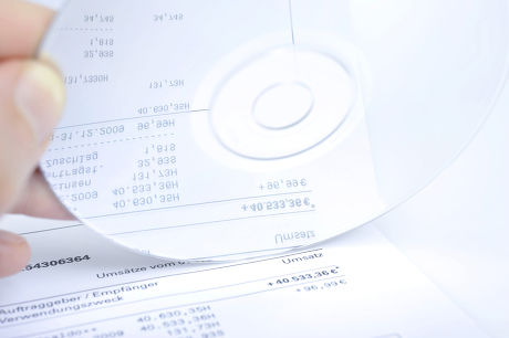 Model Released Data Cd Bank Statement Editorial Stock Photo - Stock ...