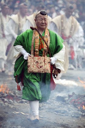 Practitioner Shugendo Religion Walks Through Path Editorial Stock Photo ...