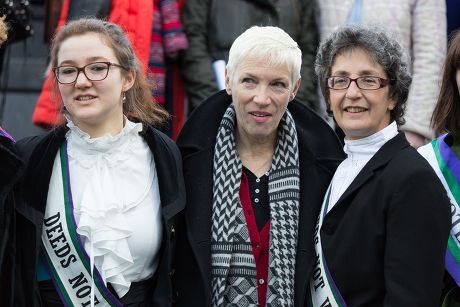 Laura Pankhurst Annie Lennox Helen Pankhurst Editorial Stock Photo ...