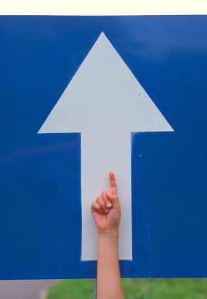 Model Released Arrow Sign Editorial Stock Photo - Stock Image ...