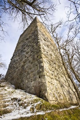 Keep Ruins Gebrochen Gutenstein Castle Upper Editorial Stock Photo ...