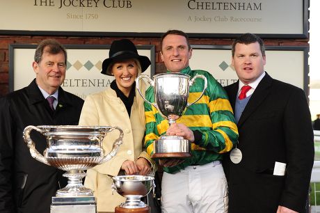 Cheltenham Jockey Jamie Codd Girlfriend Robyn Editorial Stock Photo ...