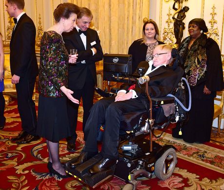 Princess Anne Professor Stephen Hawking Patricia Redaktionelles ...