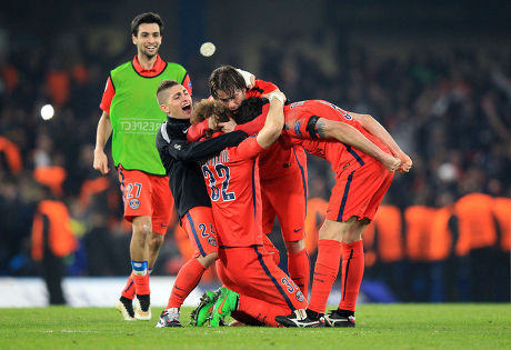 Chelsea v Paris St Germain (PSG), UEFA Champions League Round of 16 ...