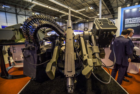 Heavy Machine Gun Exhibition Editorial Stock Photo - Stock Image ...