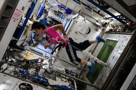 Nasa Expedition 42 on the International Space Station - Mar 2015 Stock ...