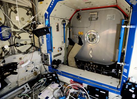Nasa Expedition 42 on the International Space Station - Mar 2015 Stock ...