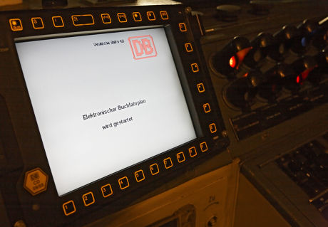 Electronic Timetable 218 Series Diesel Locomotive Editorial Stock Photo ...
