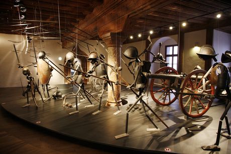 Display Medieval Weapons Armors Festungsmuseum Fortress Editorial Stock ...