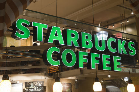 Starbucks Coffee Frankfurt Hesse Germany Europe Editorial Stock Photo ...