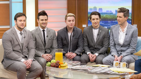 Collabro Michael Auger Richard Hadfield Jamie Editorial Stock Photo ...
