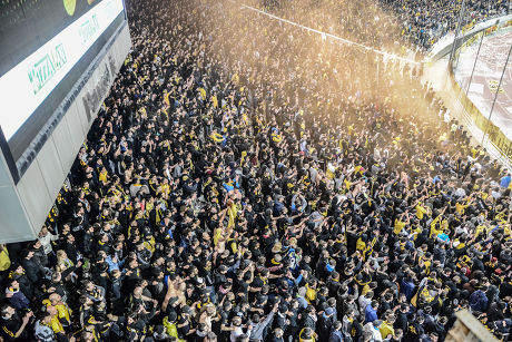 Aek Athens Fans Editorial Stock Photo - Stock Image | Shutterstock