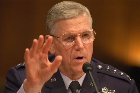 Donald Rumsfeld Pointing Two Generals On Editorial Stock Photo - Stock ...