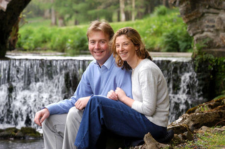 Lady Laura Fortescue Gore Her Fiance Editorial Stock Photo - Stock ...