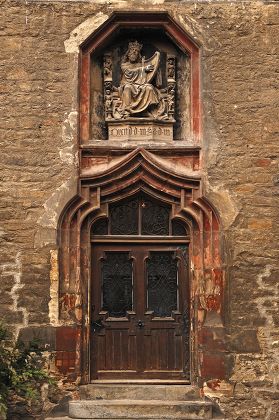 Entrance Merseburger Schloss Castle Circa 1470 Editorial Stock Photo ...