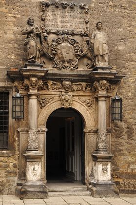 Entrance Merseburger Schloss Castle Circa 1470 Editorial Stock Photo ...