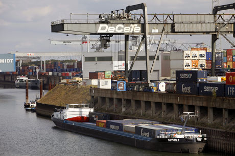 Decete Terminal Container Loading Southern Dock Editorial Stock Photo ...
