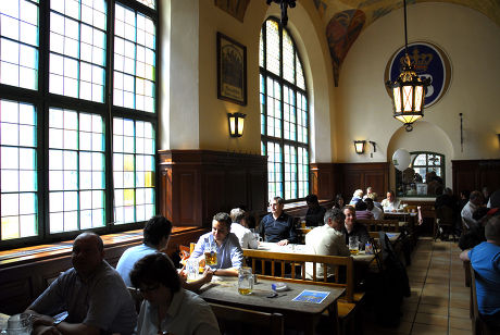 Hofbrauhaus Hofbraeuhaus Beer Hall Brewhouse Restaurant Editorial Stock ...