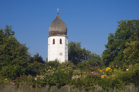 Convent Garden Monastery Church Fraueninsel Island Editorial Stock ...