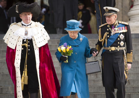 Alan Yarrow Lord Mayor London Queen Editorial Stock Photo - Stock Image ...