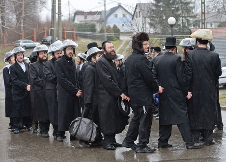 Hasidic Jews On Pilgrimage Editorial Stock Photo - Stock Image ...