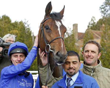 Tryster Adam Kirby Trainer Charlie Appleby Editorial Stock Photo ...