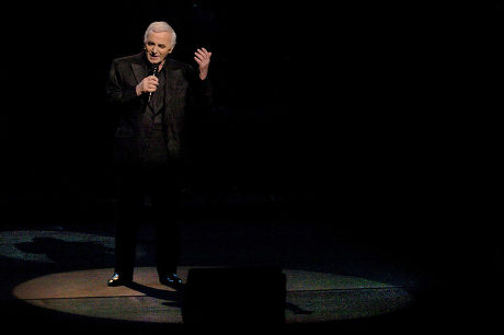 __COUNT__ CHARLES AZNAVOUR PERFORMING IN CONCERT FOR HIS EIGHTIETH ...