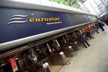 Eurostar Terminal Waterloo Station Editorial Stock Photo - Stock Image ...