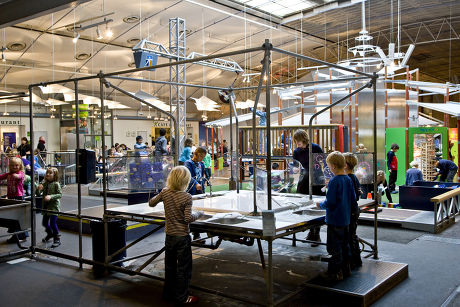Inside Science Centre Experimentarium Copenhagen Denmark Editorial ...