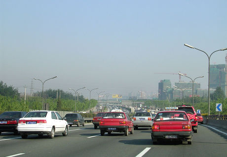 Cars Traffic On Beijing Expressway Editorial Stock Photo - Stock Image ...