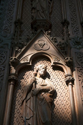 Church Door Mayerling Church Carmelite Convent Editorial Stock Photo ...
