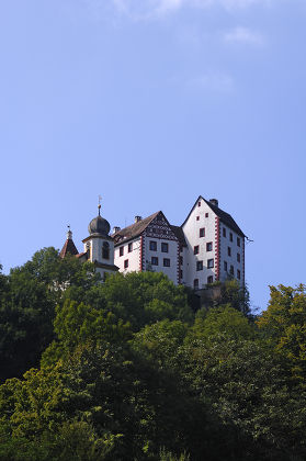 Burg Egloffstein Castle First Mentioned 1358 Editorial Stock Photo ...