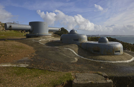 Battery Lothringen Observation Tower Command Bunker Editorial Stock ...