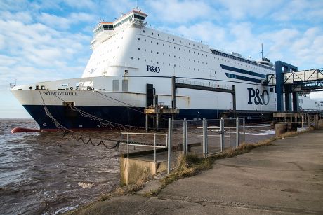 Pride Hull Ferry King George Dock Editorial Stock Photo - Stock Image ...