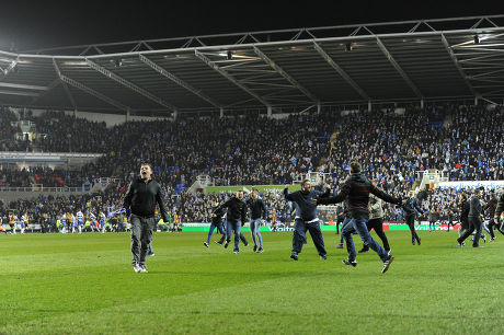Pitch Invasion End Games By Reading Editorial Stock Photo - Stock Image ...