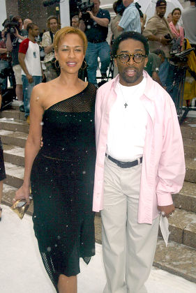 Spike Lee Wife Tonya Lewis Editorial Stock Photo - Stock Image ...